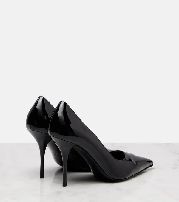 Alaïa Le Cour 3d 90 Patent Leather Pumps