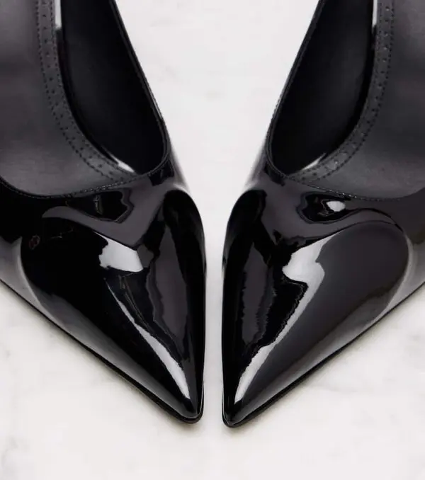 Alaïa Le Cour 3d 90 Patent Leather Pumps