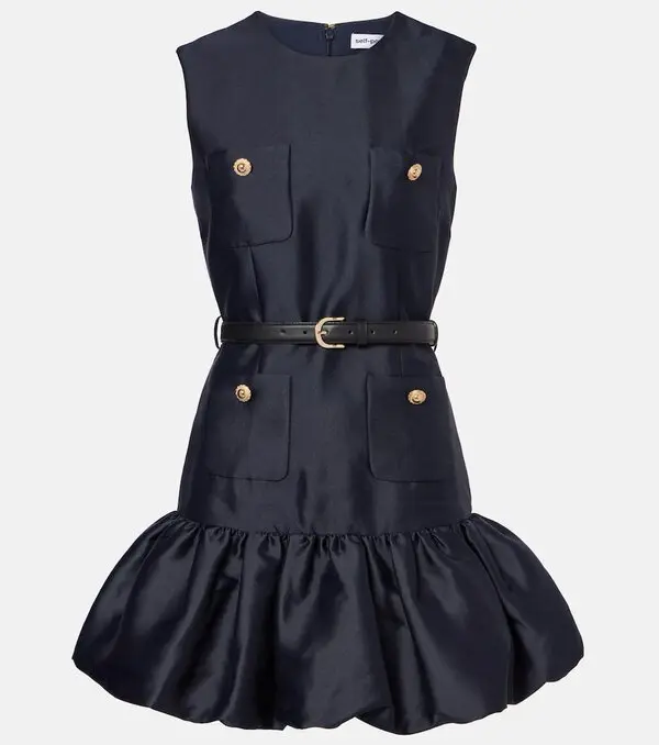 SELF-PORTRAIT Sleeveless Mini Dress