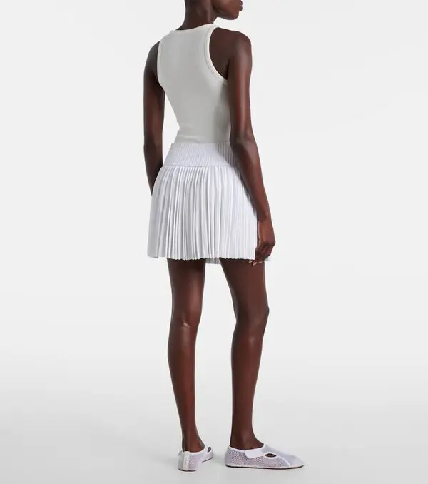 Alaïa Plisse Miniskirt