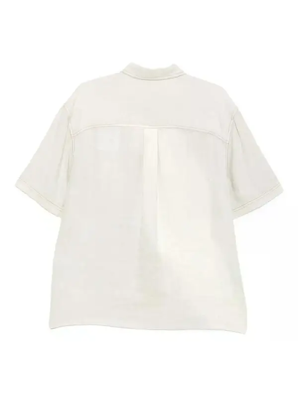 FERRAGAMO Short-sleeves Patch-pockets Shirt