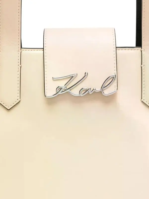 Karl Lagerfeld Signature Tote Bag
