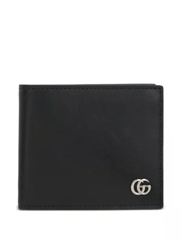 Gucci Gg Leather Wallet - Black