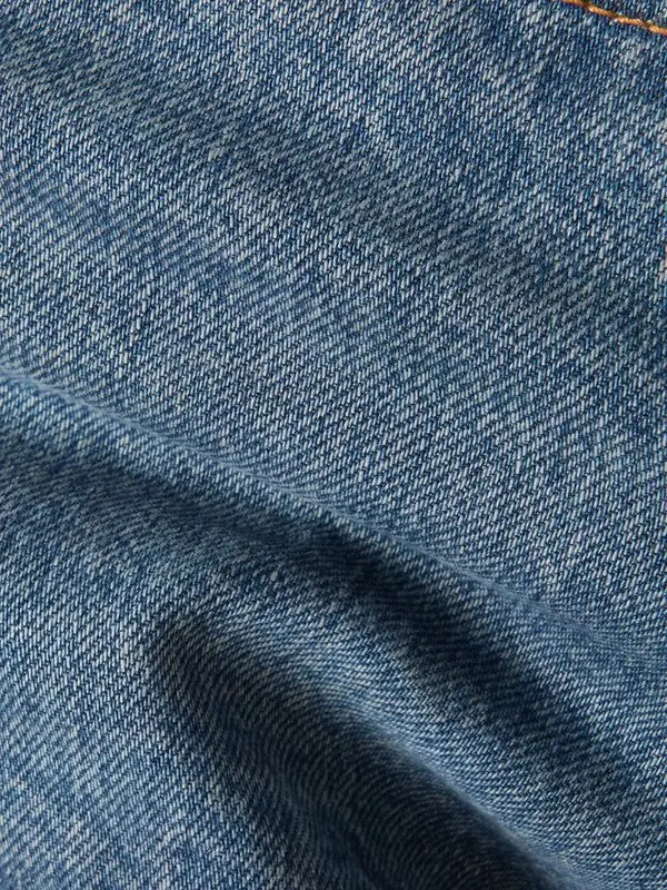 Alaïa Denim Bustier Top