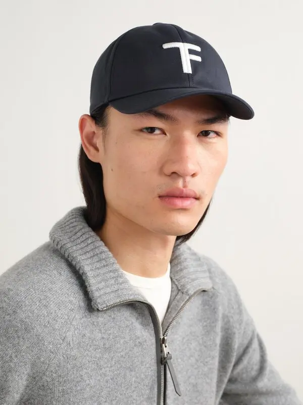 TOM FORD Logo-embroidered Baseball Cap
