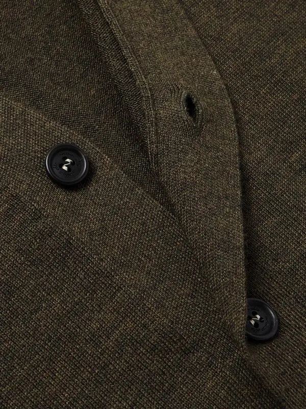 Massimo Alba Darcy Virgin Wool Cardigan - Brown