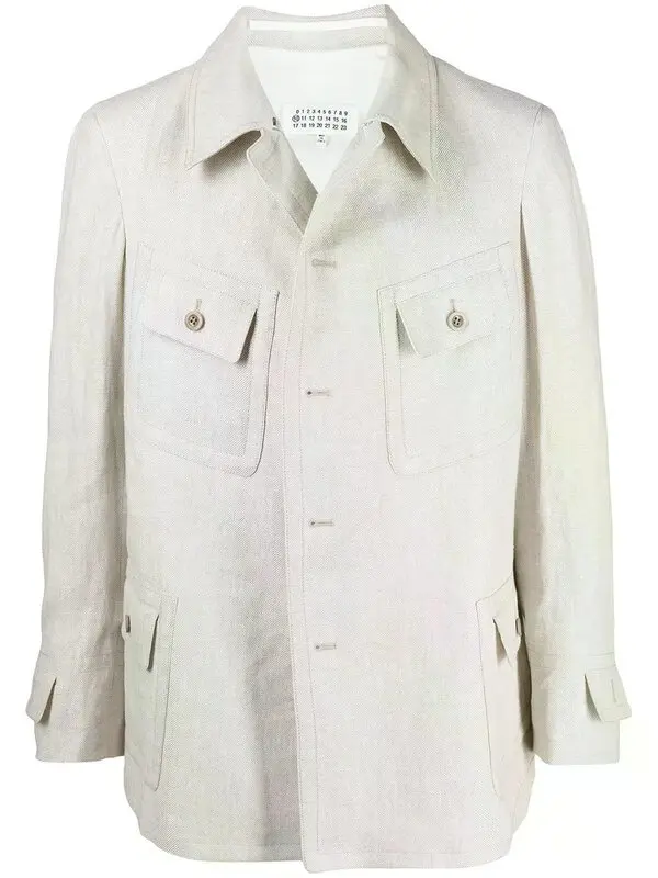 MAISON MARGIELA Single-breasted Shirt Jacket
