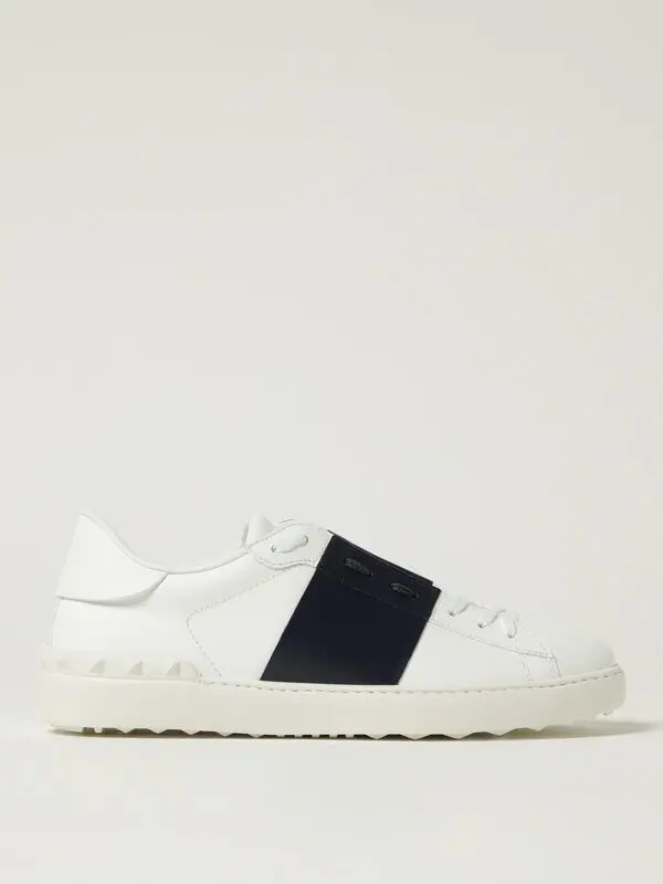 Valentino Garavani Leather Low Top Sneakers - White