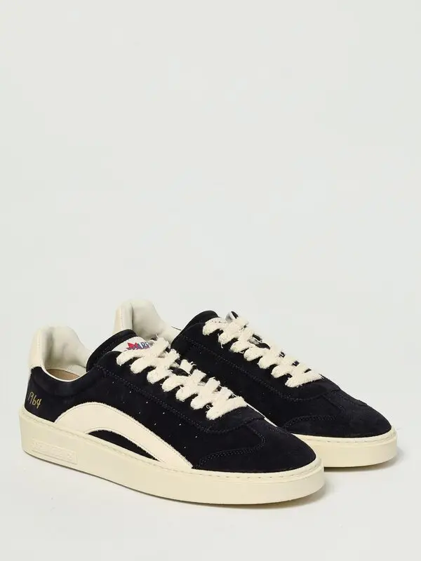 Dsquared2 Lace-up Suede Sneakers - Navy
