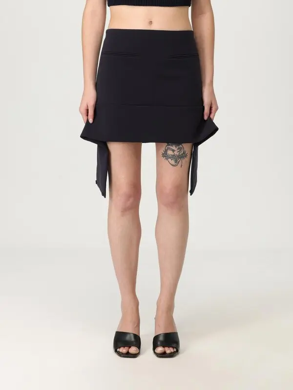 COURREGES Asymmetrical Skirt
