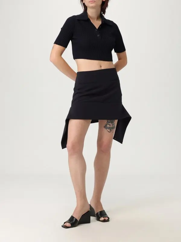 COURREGES Asymmetrical Skirt