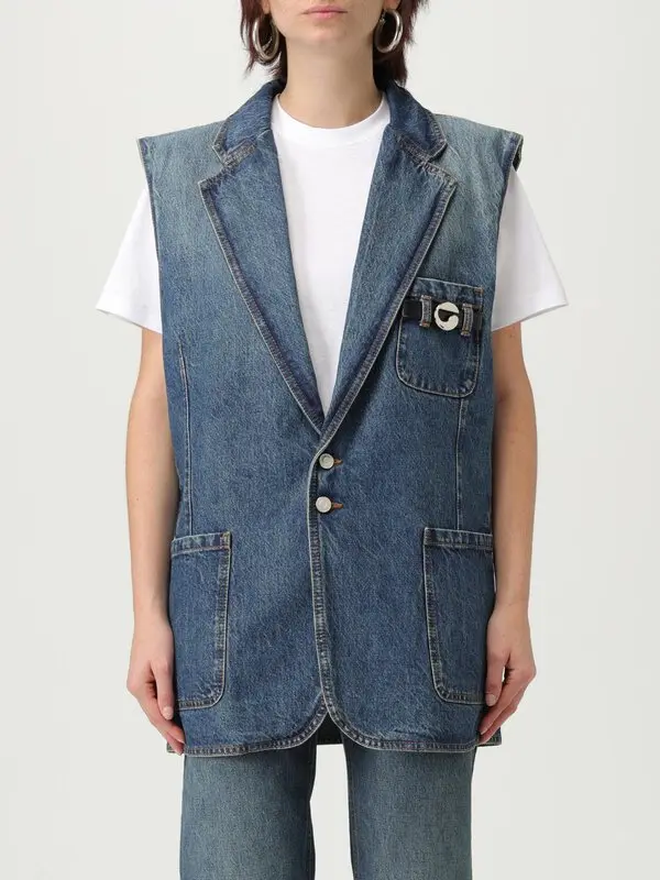 Coperni Denim Waistcoat - Blue