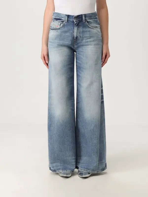 DIESEL Wide-leg Jeans