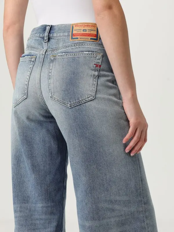 DIESEL Wide-leg Jeans