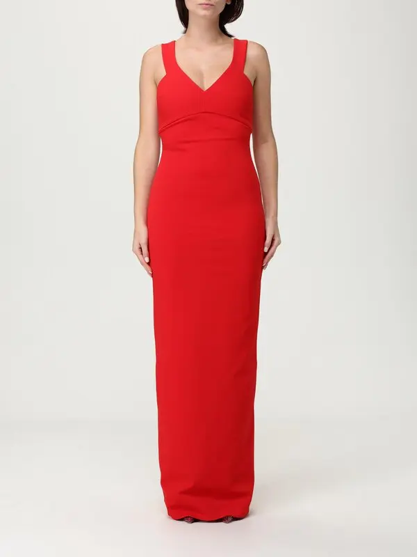 Solace London Maxi Dress - Red