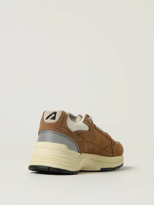 AUTRY Suede And Mesh Sneakers - Leather