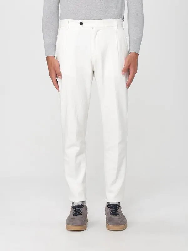 Eleventy Trousers - White