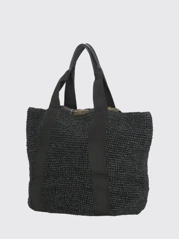 Barbour Woven Tote Bag - Black