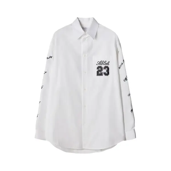 Off-White 23 Logo Heavycot Overshirt