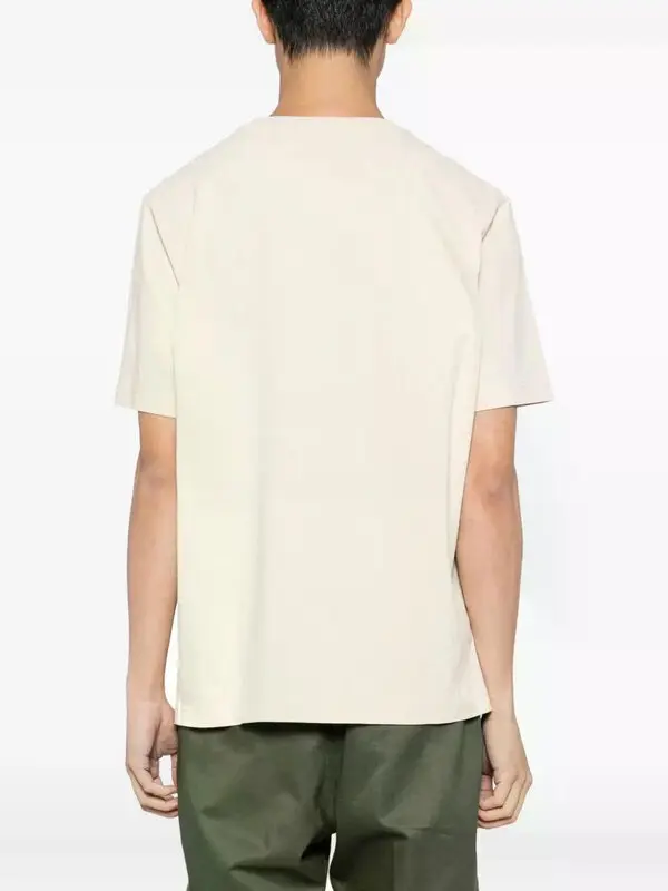 Maison Kitsuné Profile Fox-patch T-shirt