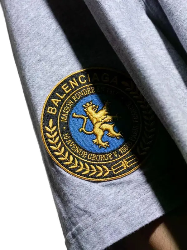 Balenciaga Logo-patch T-shirt