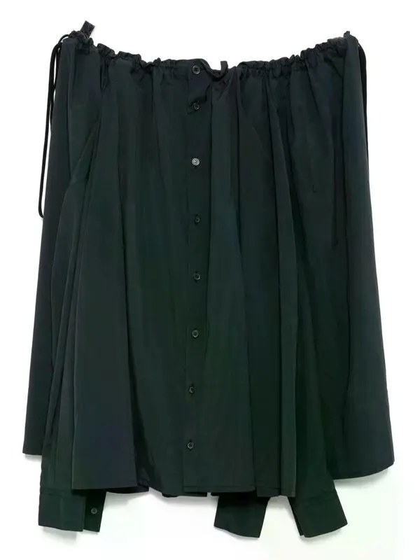 Yohji Yamamoto Gathered Skirt