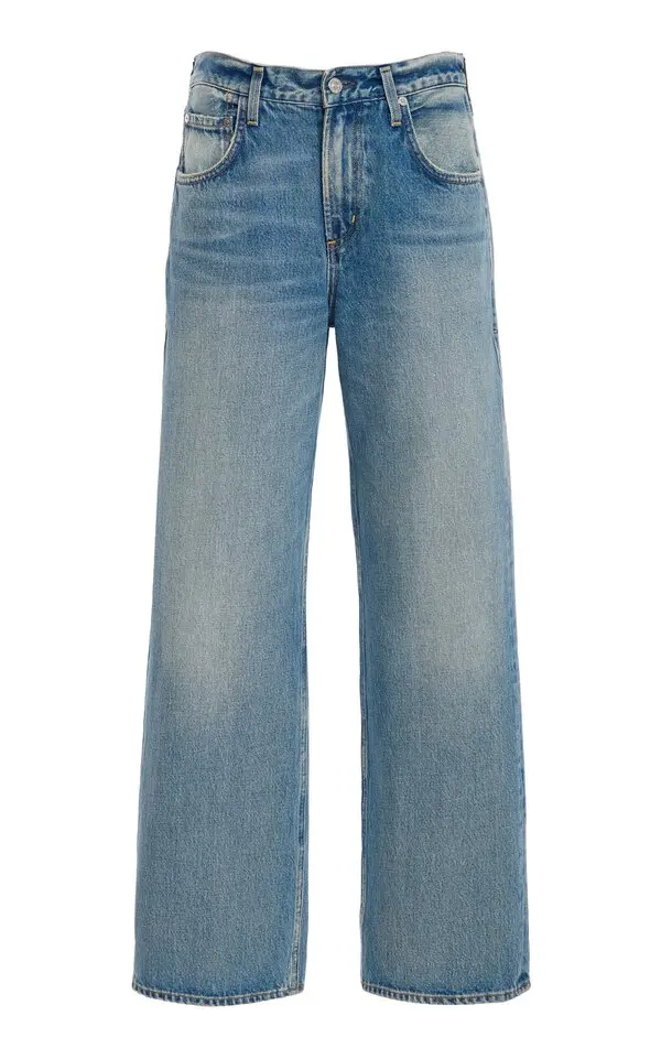 Citizens Of Humanity Lindz Rigid Low-rise Straight-leg Jeans