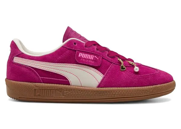 PUMA Palermo Pin It Up Sneakers - Pink/white