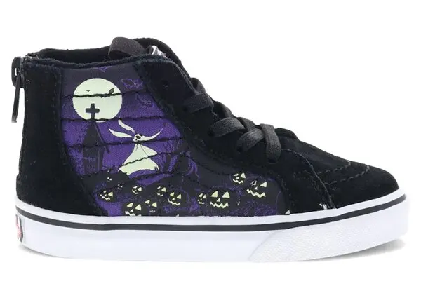 VANS Sk8-hi Zip The Before Christmasin Sneakers - Jacks Lament/nightmare