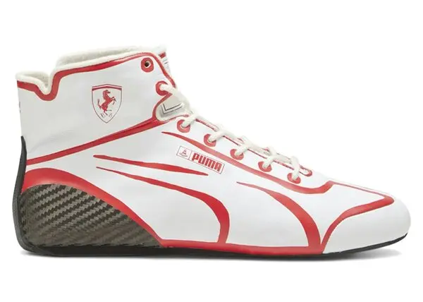 PUMA Speedcat Pro High-top Sneakers - White/rosso Corsa