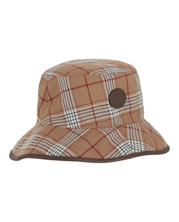 Gucci Plaid Gg Baseball Cap