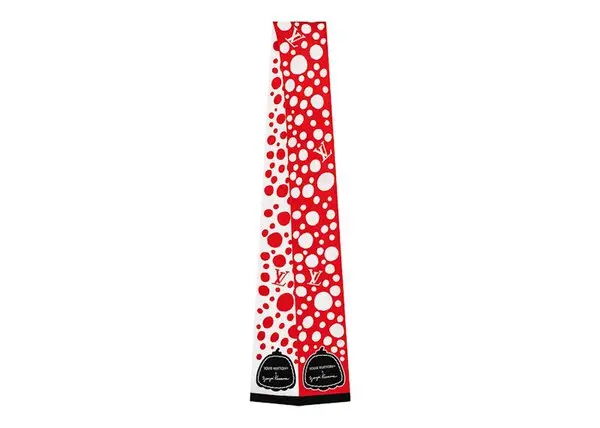 LOUIS VUITTON X Yayoi Kusama Infinity Dots Bandeau - Red/white
