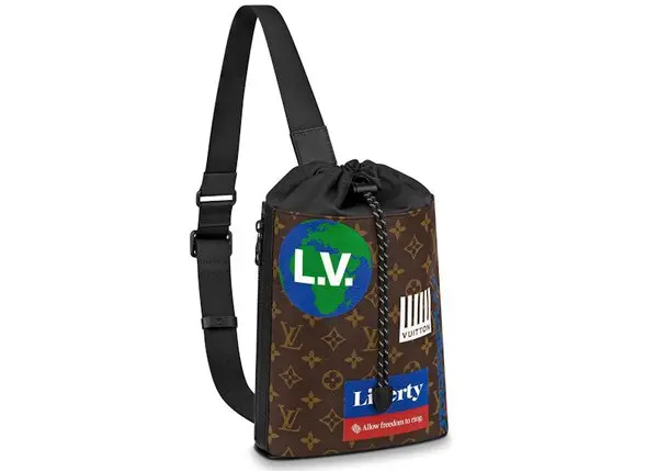 LOUIS VUITTON Chalk Sling Bag - Brown
