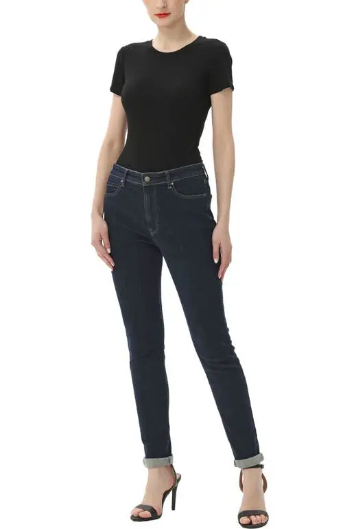 KIMI + KAI Crew Neck Bodysuit - Black
