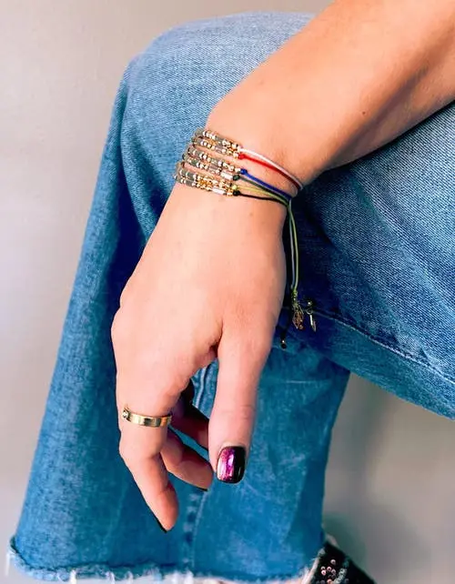 ELLIOT YOUNG Morse Code Bracelet - Gratitude
