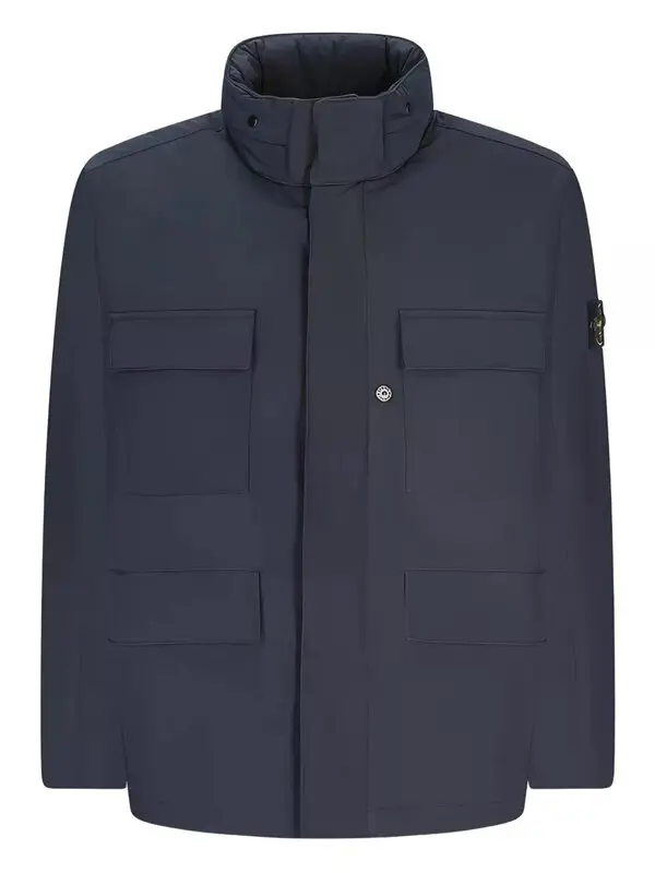 Stone Island Compass Badge Field Jacket - Blue
