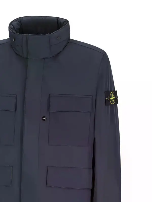 Stone Island Compass Badge Field Jacket - Blue