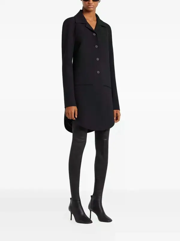 COURREGES Tailored Button-front Coat