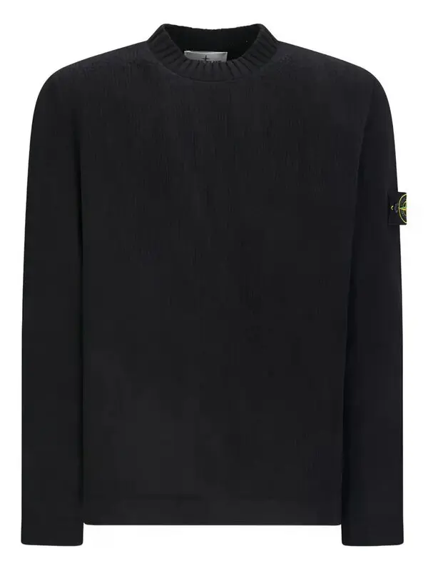Stone Island Compass Badge Crew-neck Sweater