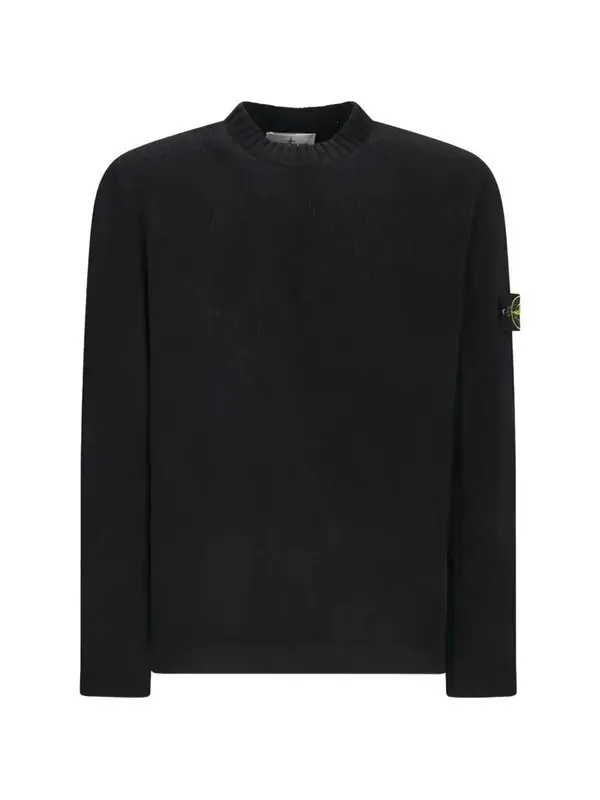 Stone Island Compass Badge Crew-neck Sweater