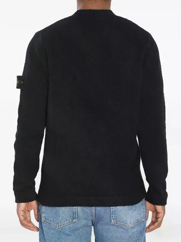 Stone Island Compass Badge Crew-neck Sweater