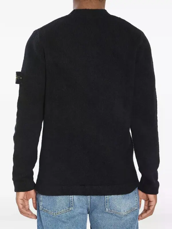Stone Island Compass Badge Crew-neck Sweater