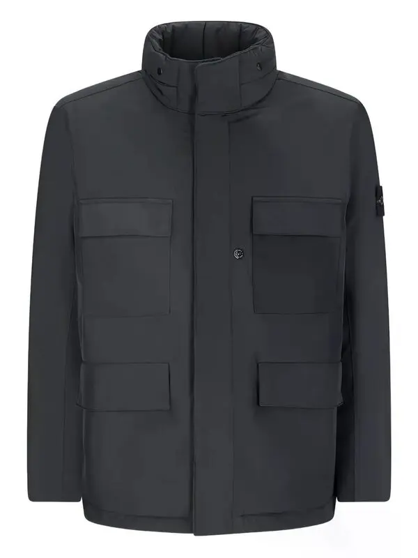 Stone Island Compass-badge Field Jacket - Black