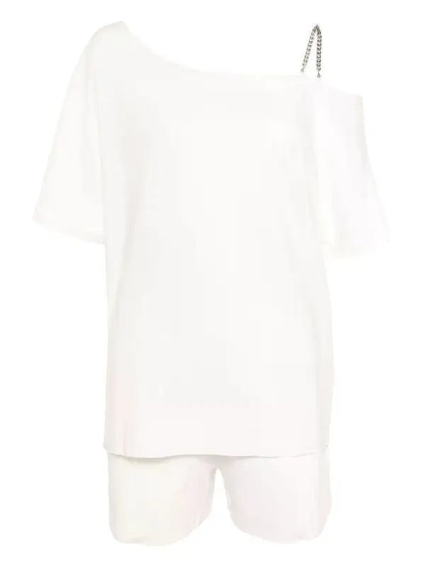 TOUT A COUP T-shirt And Shorts Set - White
