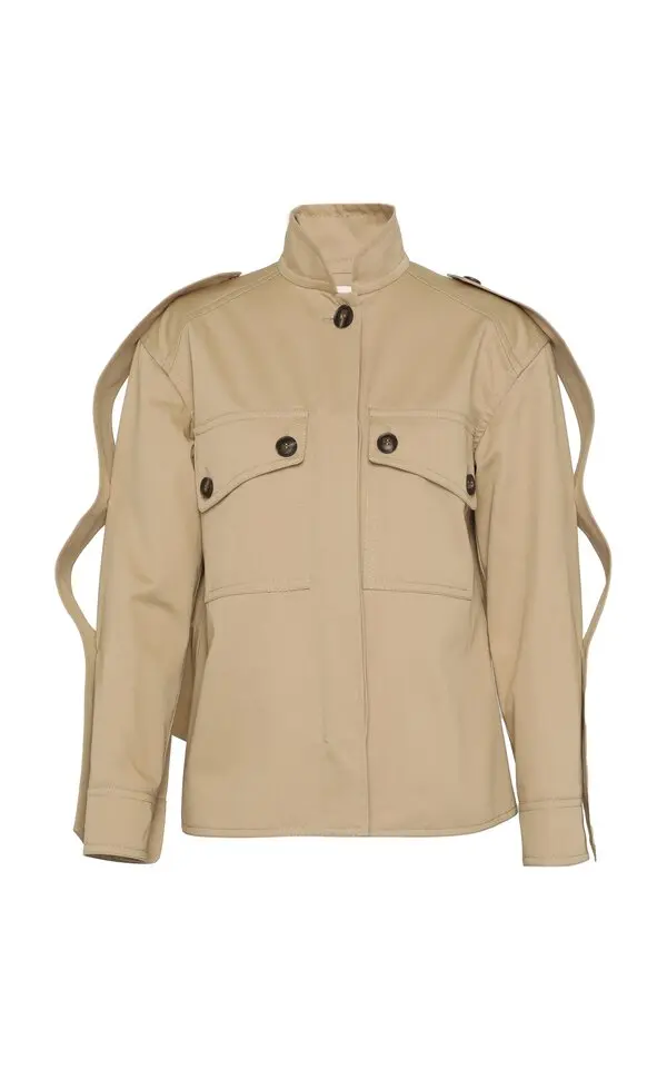 Zimmermann Rebellion Cotton Twill Jacket - Neutral