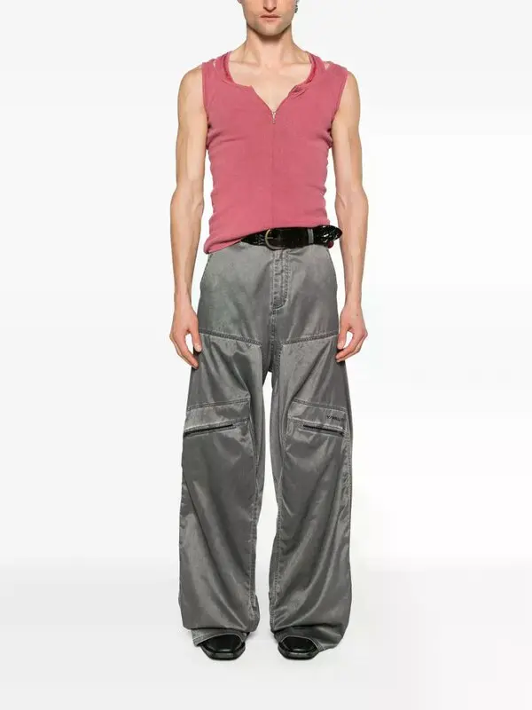 Martine Rose Layered Ribbed Tank Top