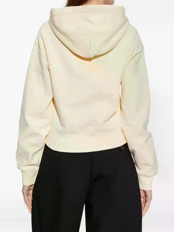 Jacquemus Logo-patch Hoodie - Neutrals
