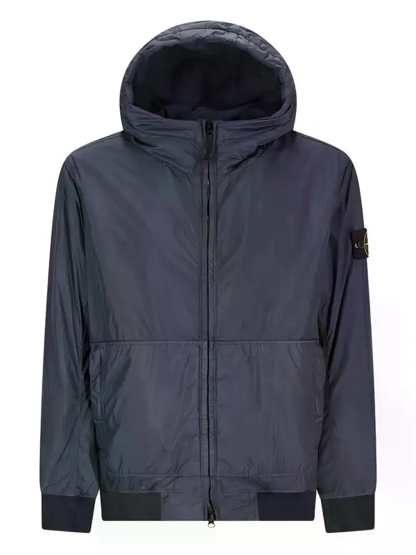 Stone Island Hooded Bomber Jacket
