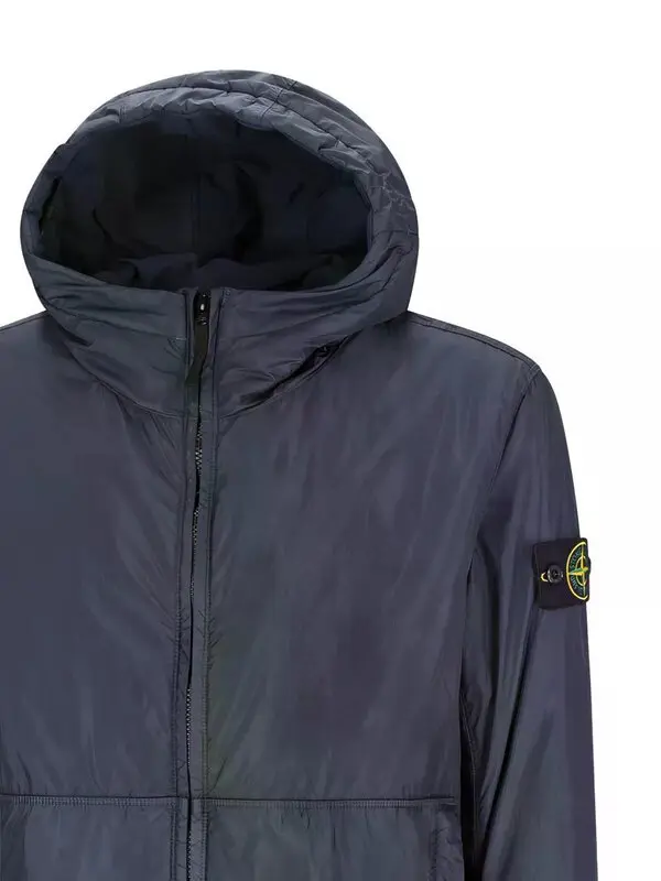 Stone Island Hooded Bomber Jacket