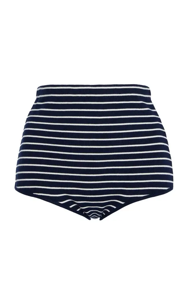 THE FRANKIE SHOP Alissa Knit Briefs - Stripe